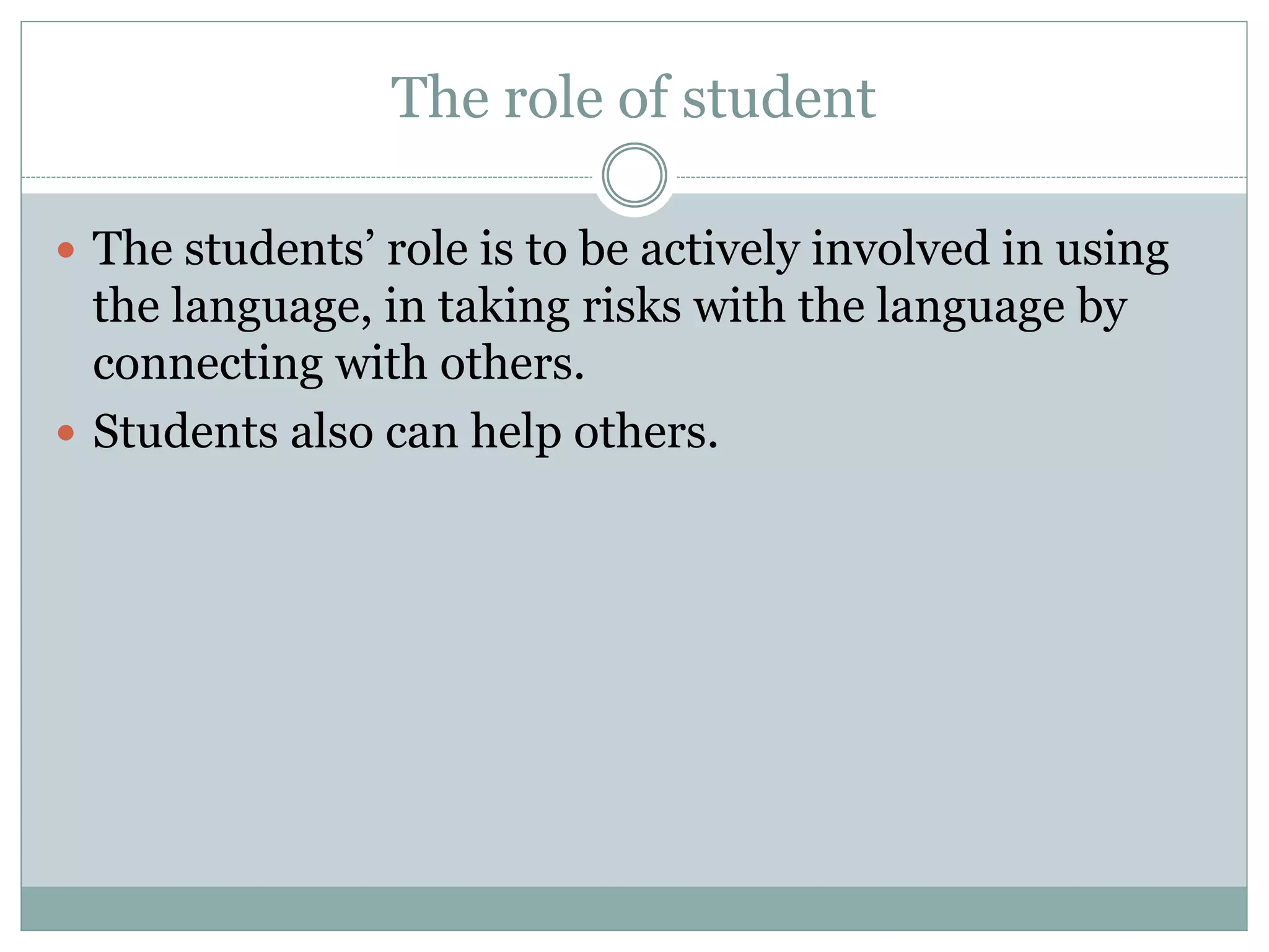 Emerging uses of technology in language teaching and learning | PPTX