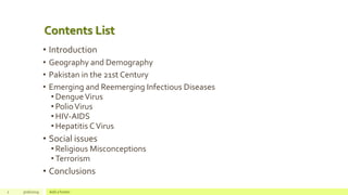 Emerging viral infections in pakistan | PPTX