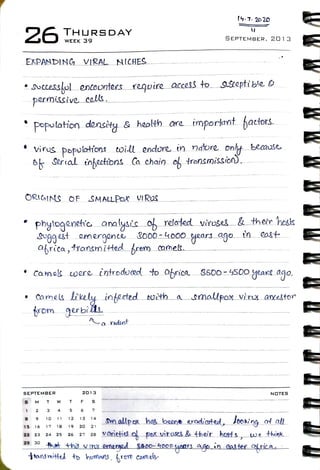 Virology Notes 2020 #22: Emerging viruses | PDF