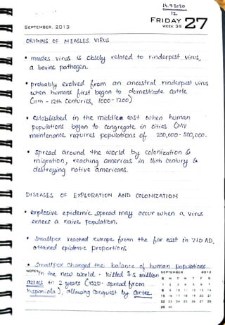 Virology Notes 2020 #22: Emerging viruses | PDF