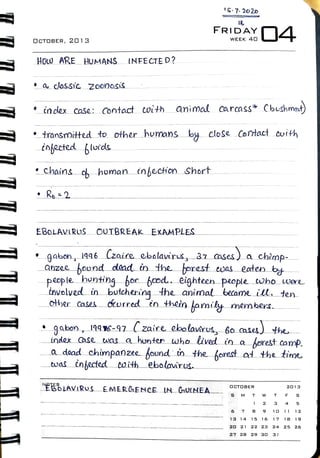 Virology Notes 2020 #22: Emerging viruses | PDF