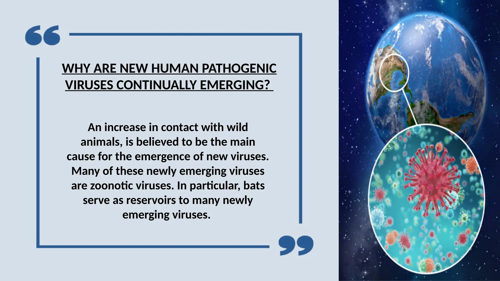 EMERGING VIRUSES: REASONS, MECHANISMS, EXAMPLES .... | PPTX