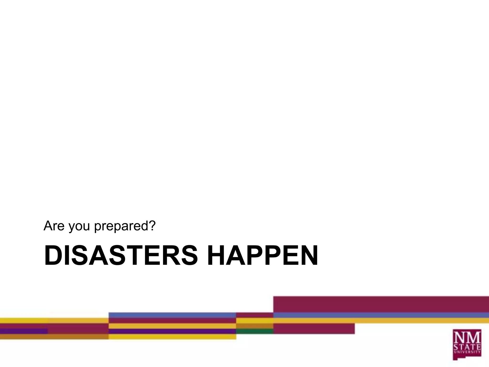 Emergency Preparedness at Home | PPTX