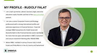 Demystifying FinTech - Webinar in cooperation with Emeritus | PPT