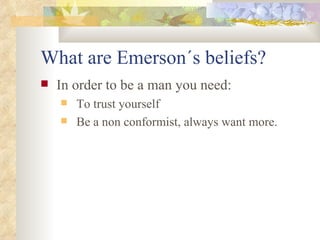 Emerson analysis | PPT