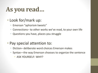 Emerson aphorism | PPTX