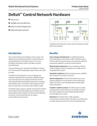 Emerson DeltaV Control Network | PDF