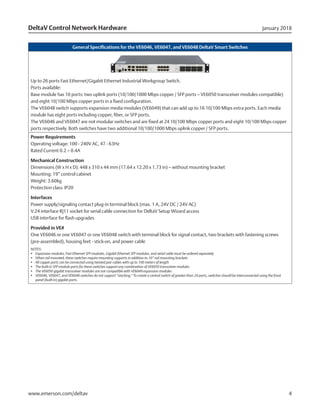 Emerson DeltaV Control Network | PDF