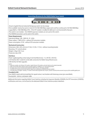 Emerson DeltaV Control Network | PDF