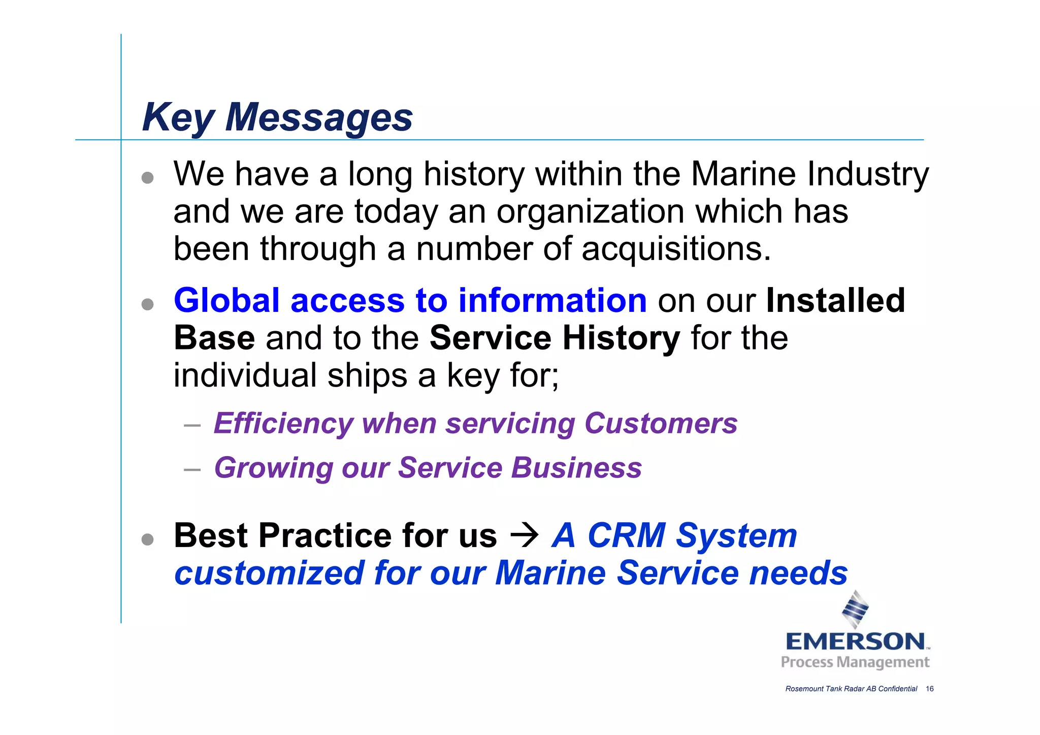 Emerson's transition towards a servitised business - Per Svensson ...