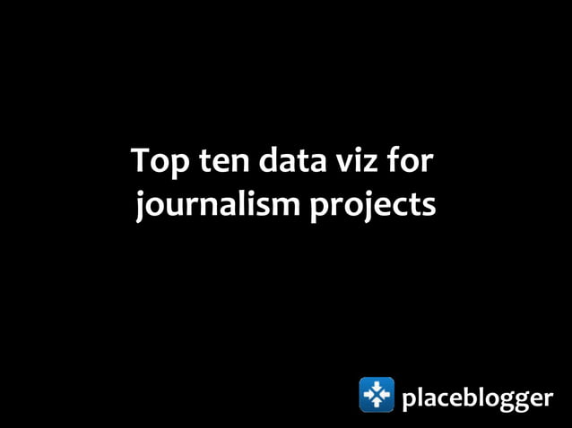 Data Visualization for Journalism | PDF