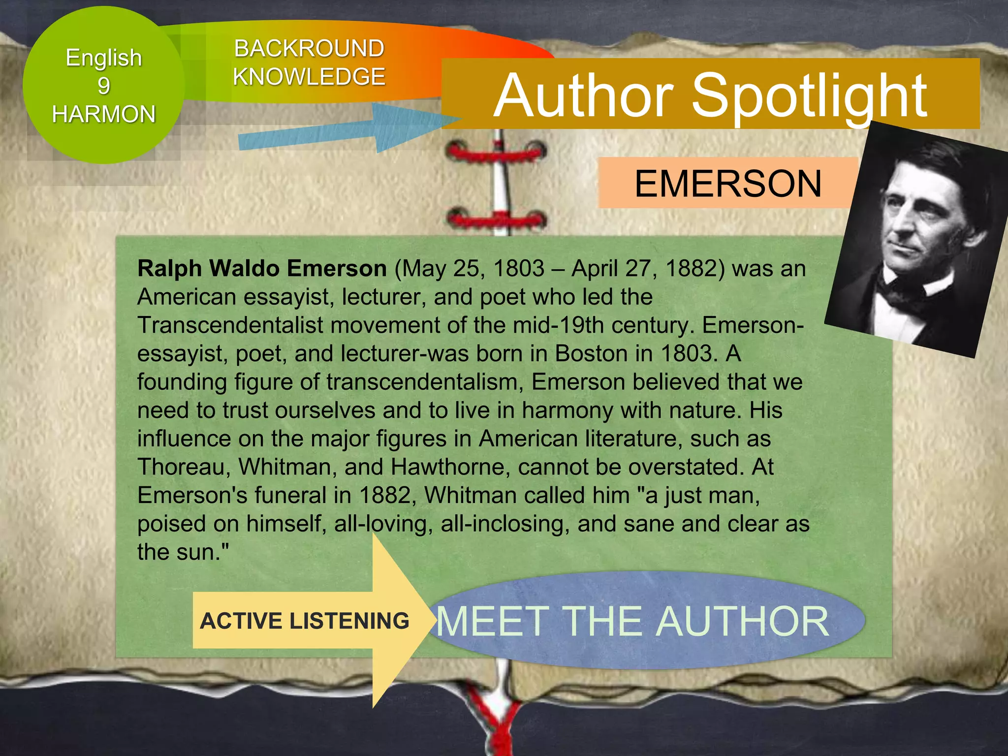 Intro to Emerson | PPTX