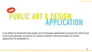 Civic Art by Karin Goodfellow (City of Boston Art Commission) | PPTX