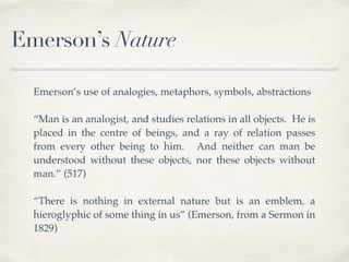Emerson & Thoreau | PDF