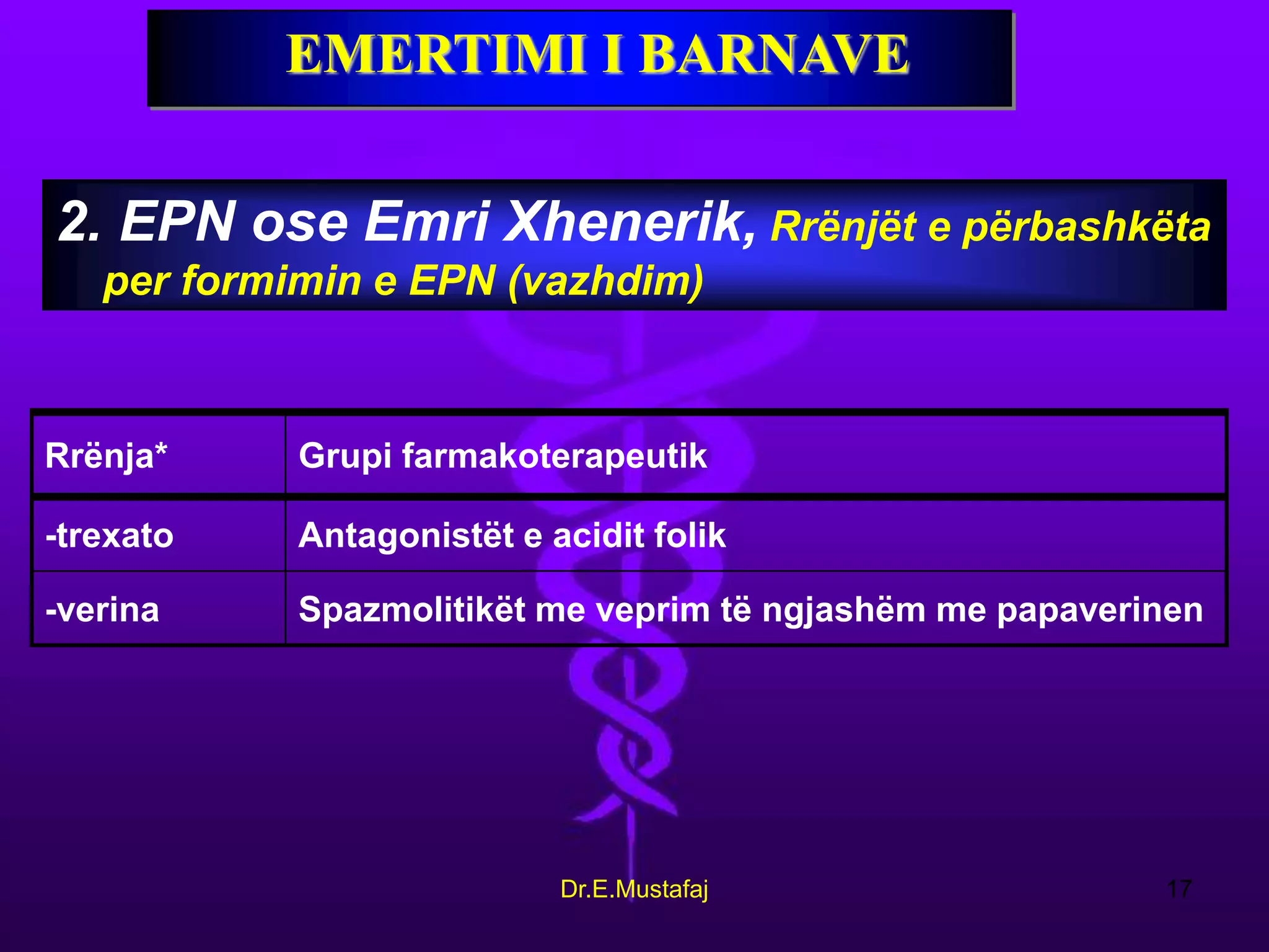 Emertimi dhe Klasifikimi i Barnave | PDF