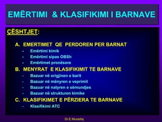 Emertimi dhe Klasifikimi i Barnave | PDF