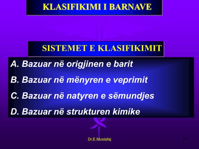 Emertimi dhe Klasifikimi i Barnave | PDF