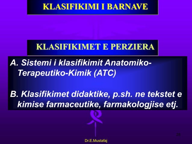 Emertimi dhe Klasifikimi i Barnave | PDF