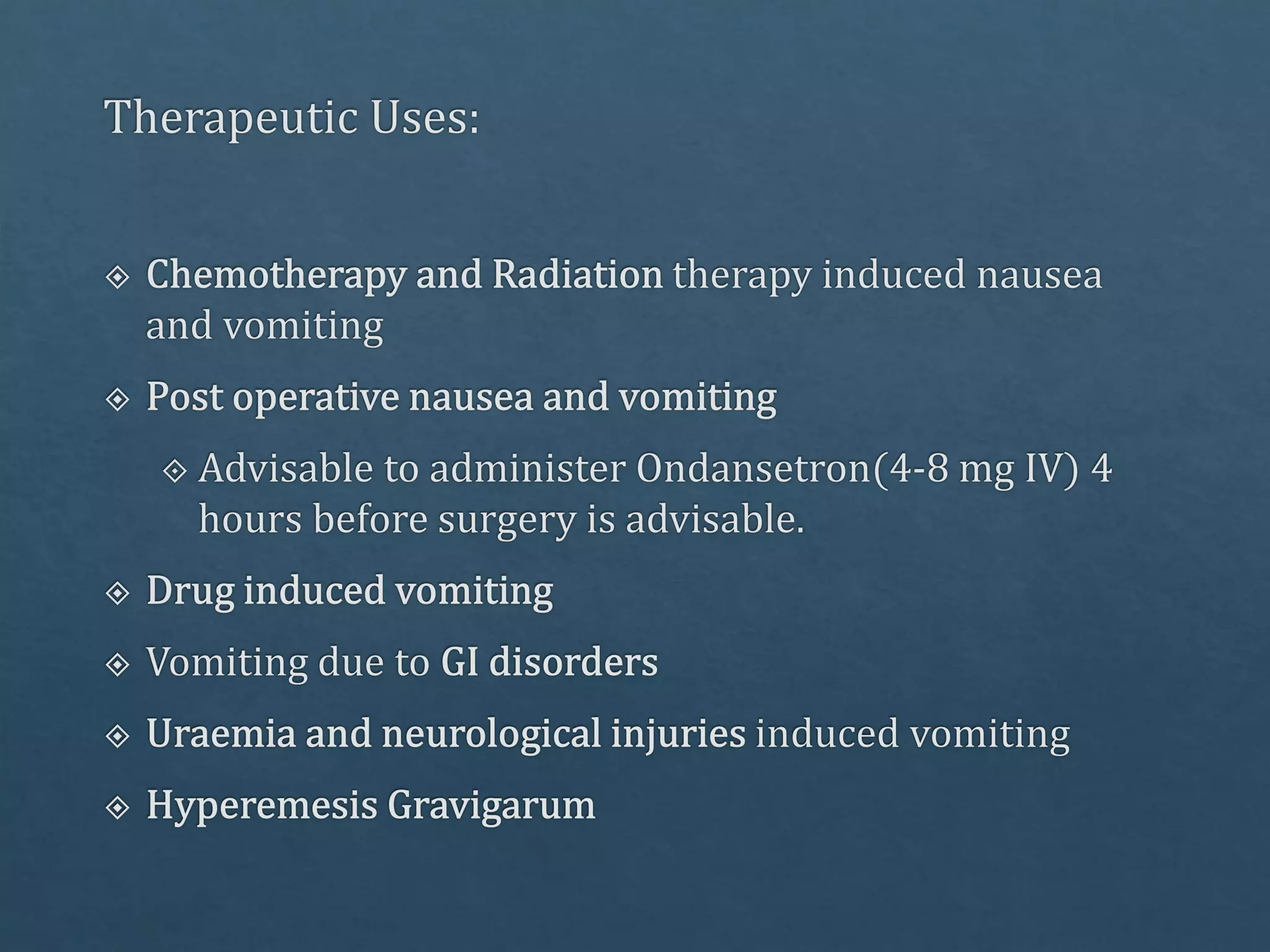 Emesis and anti emetic drugs | PPTX | Digestive Disorders | Diseases ...
