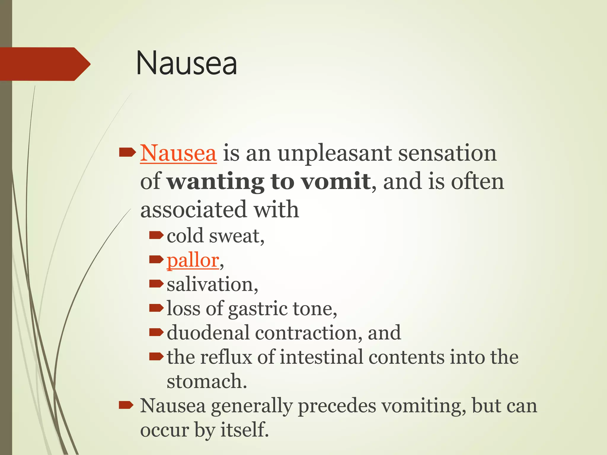 Emesis & anti emetics medications | PPTX | Digestive Disorders ...