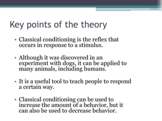 Classical Conditioning | PPTX | Education