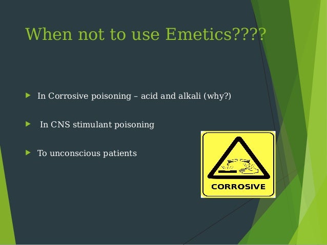 Emetic and expectorant