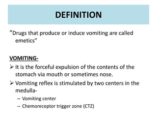 Emetics | PPTX