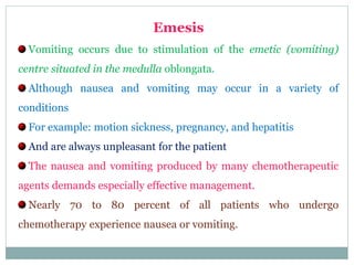EMETICS | PPTX | Brain and Nervous System Disorders | Diseases and ...