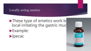 Emetics | PPTX