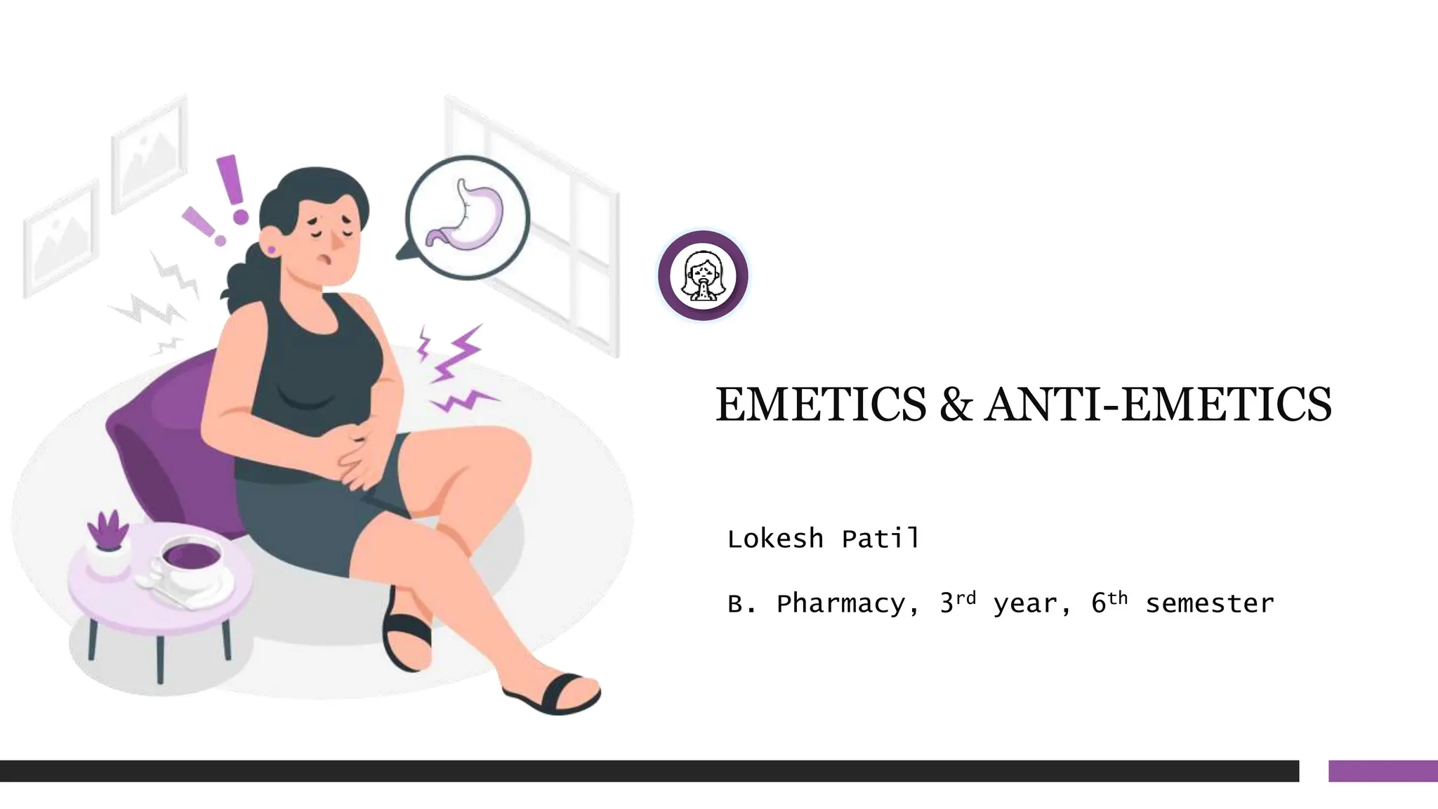 Emetics & Anti-emetics presentation for pharmacy students | PPTX