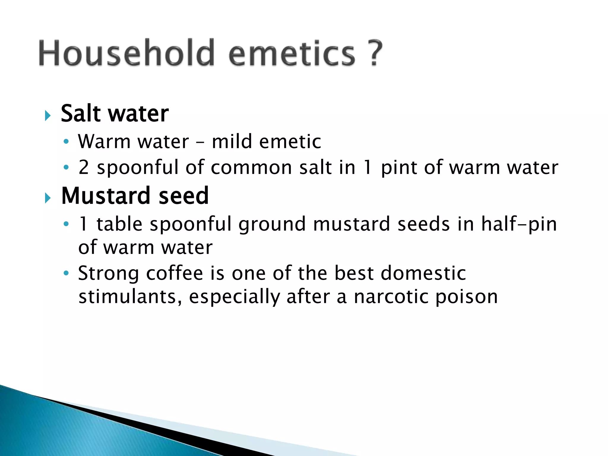 Emetics and antiemetics | PPTX