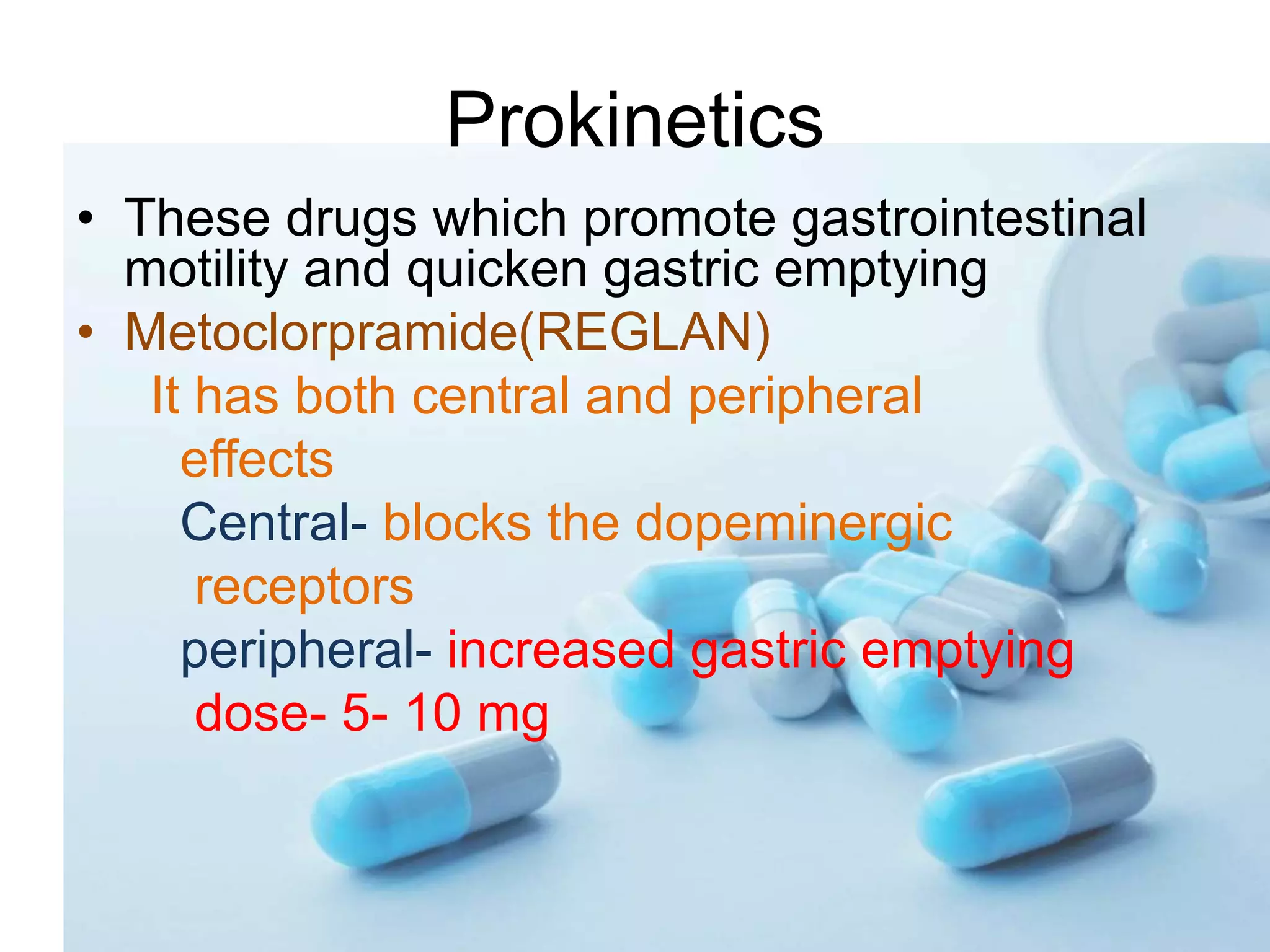 Emetics and antiemetics | PPTX