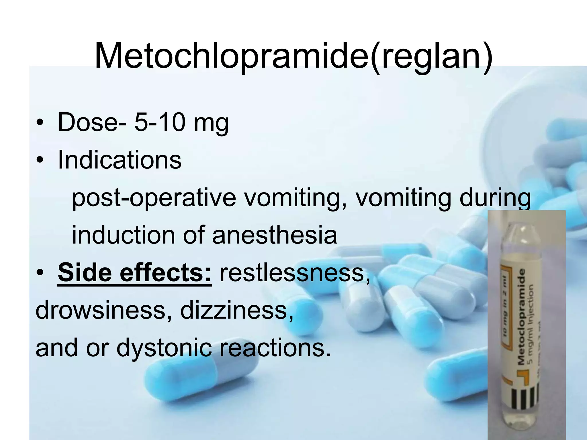 Emetics and antiemetics | PPTX