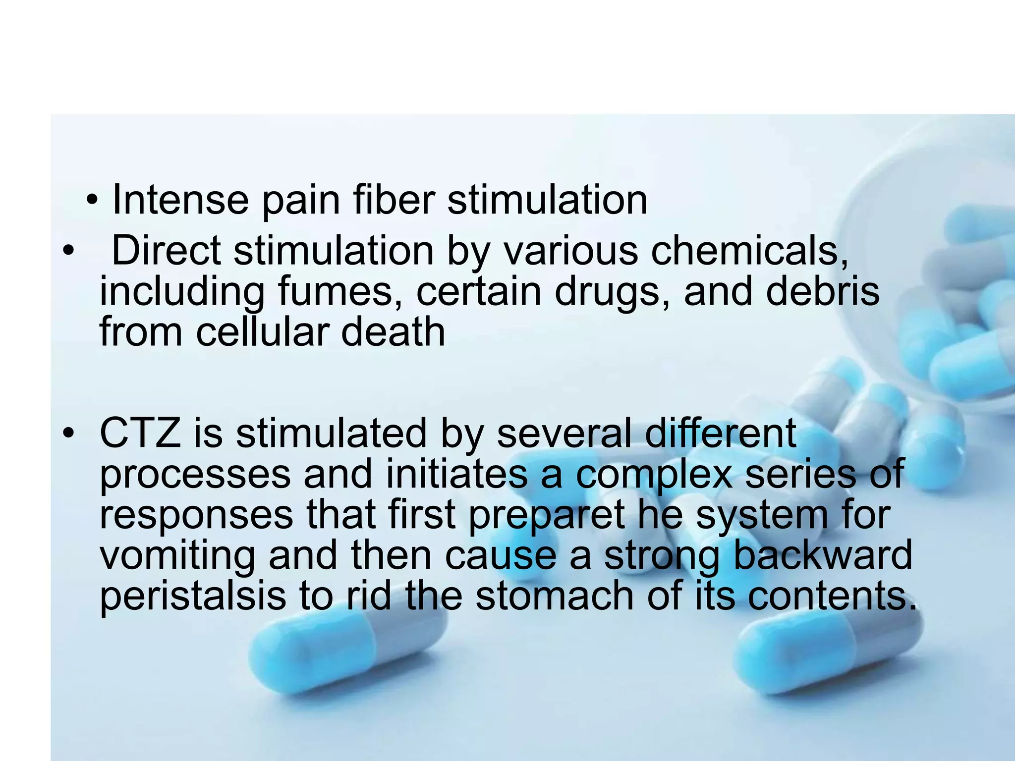 Emetics and antiemetics | PPTX