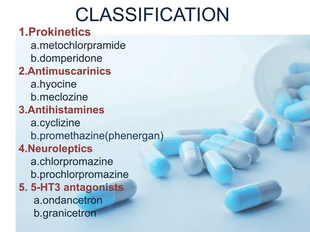 Emetics and antiemetics