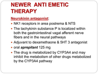 Emetics and Anti Emetics ppt | PPTX