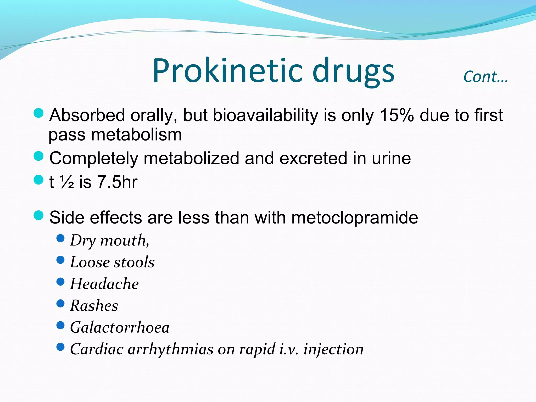 Emetics and antiemetics(VK) | PPT