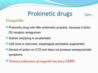 Emetics and antiemetics(VK) | PPT