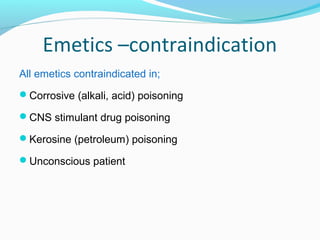 Emetics and antiemetics(VK) | PPT