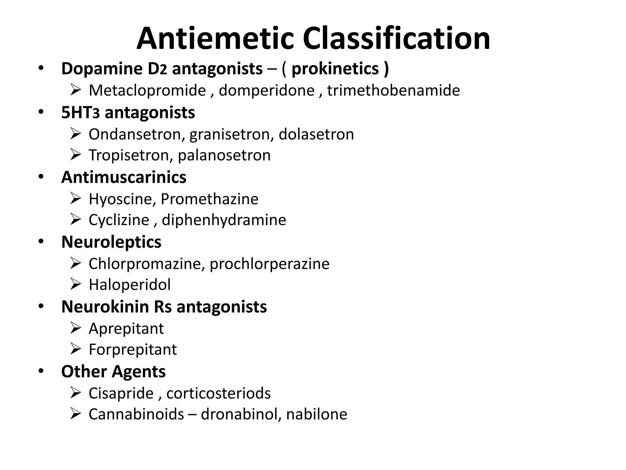 Emetics ,antiemetics, prokinetics | PPTX