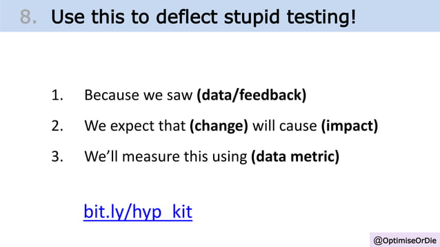 eMetrics London - The AB Testing Hype Cycle | PPT
