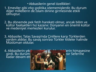Emeviler-Abbasiler.pptx dassadasasdsadasd | PPTX