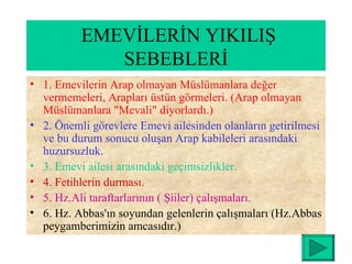 Emeviler DöNemi Sunum | PPT