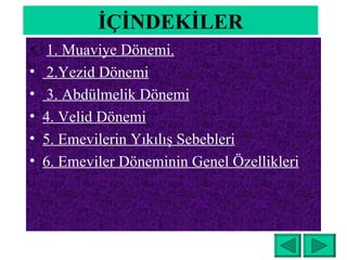 Emeviler DöNemi Sunum | PPT