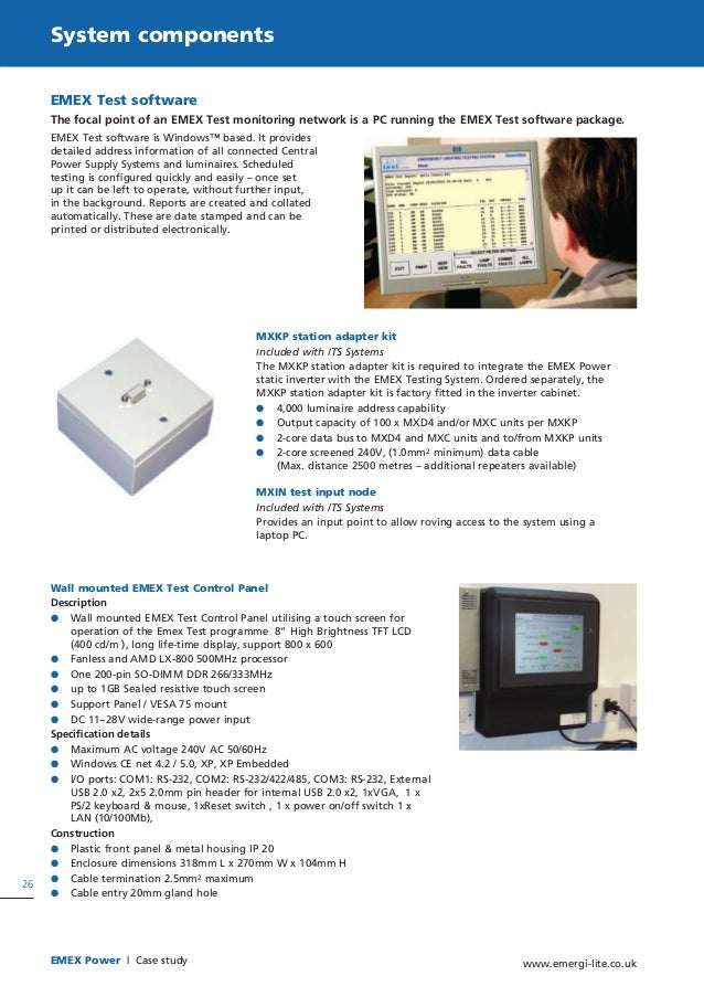 EMEX CBS catalogue