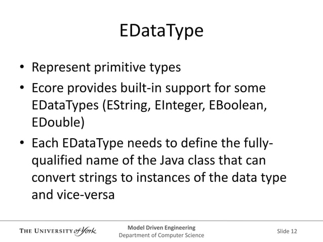 Eclipse Modeling Framework Emf And Graphical Modeling Framework Gmf