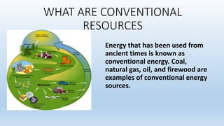 convrntional soursrs | PPTX | Science