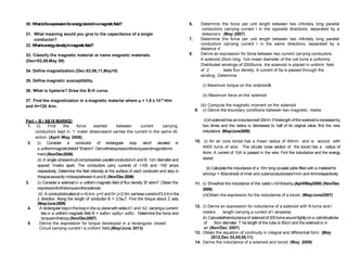 EMF au question bank for electrical stud | PDF