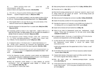 EMF au question bank for electrical stud | PDF