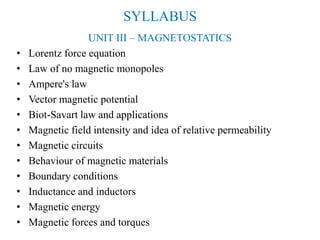 Electromagnetic Fields | PPTX